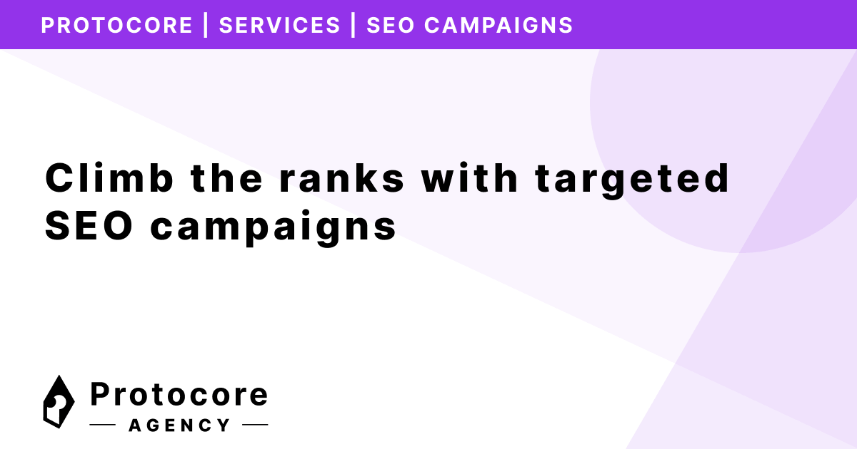 Protocore - SEO Services - Search Engine Optimization Strategies